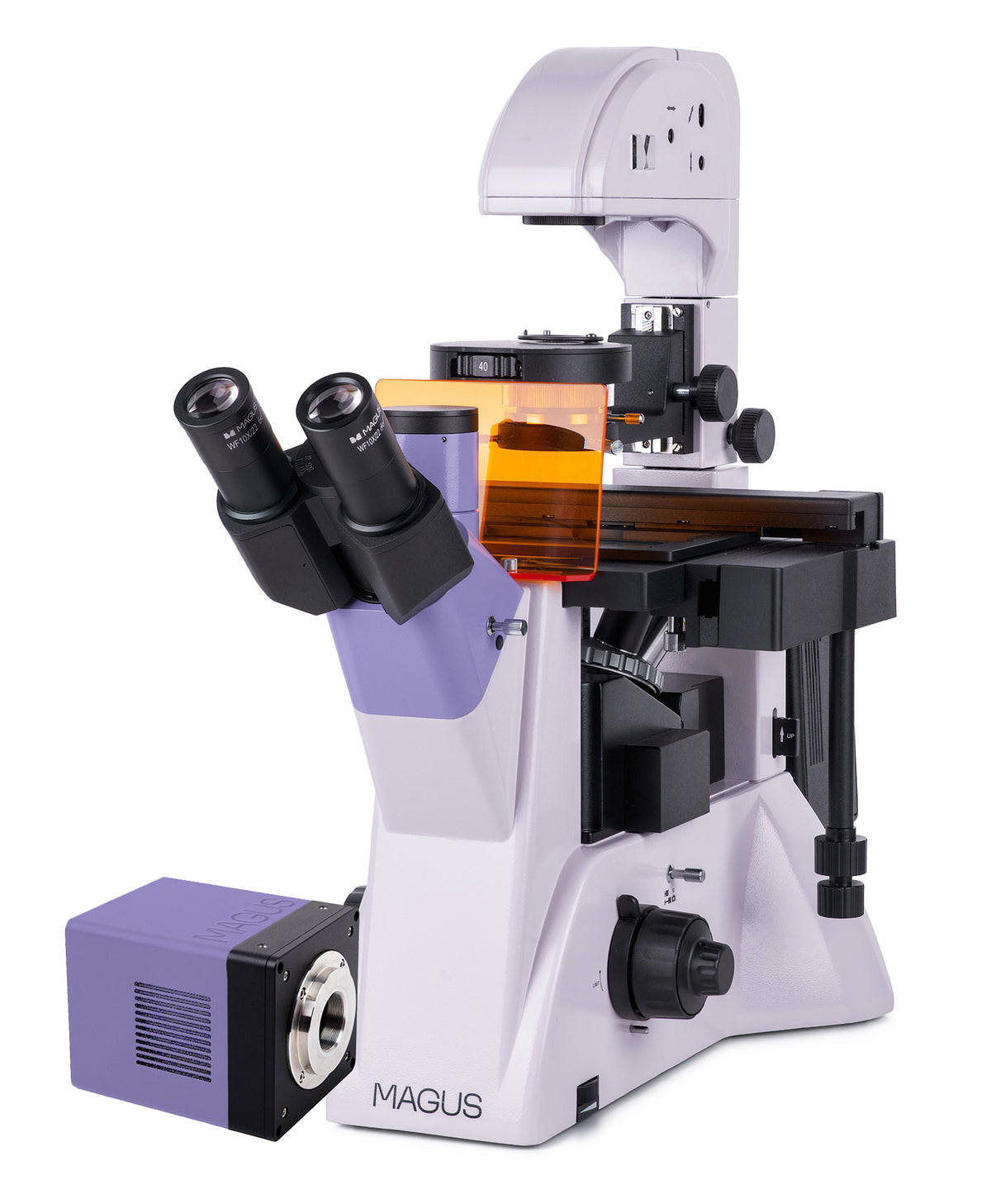MAGUS Lum VD500 Fluorescence Inverted Digital Microscope – Madeira Optics